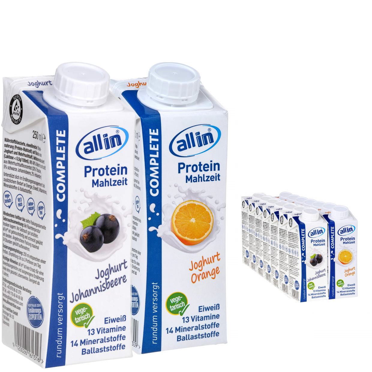 allin PROTEIN - Shop - allin COMPLETE – all in nutrition GmbH